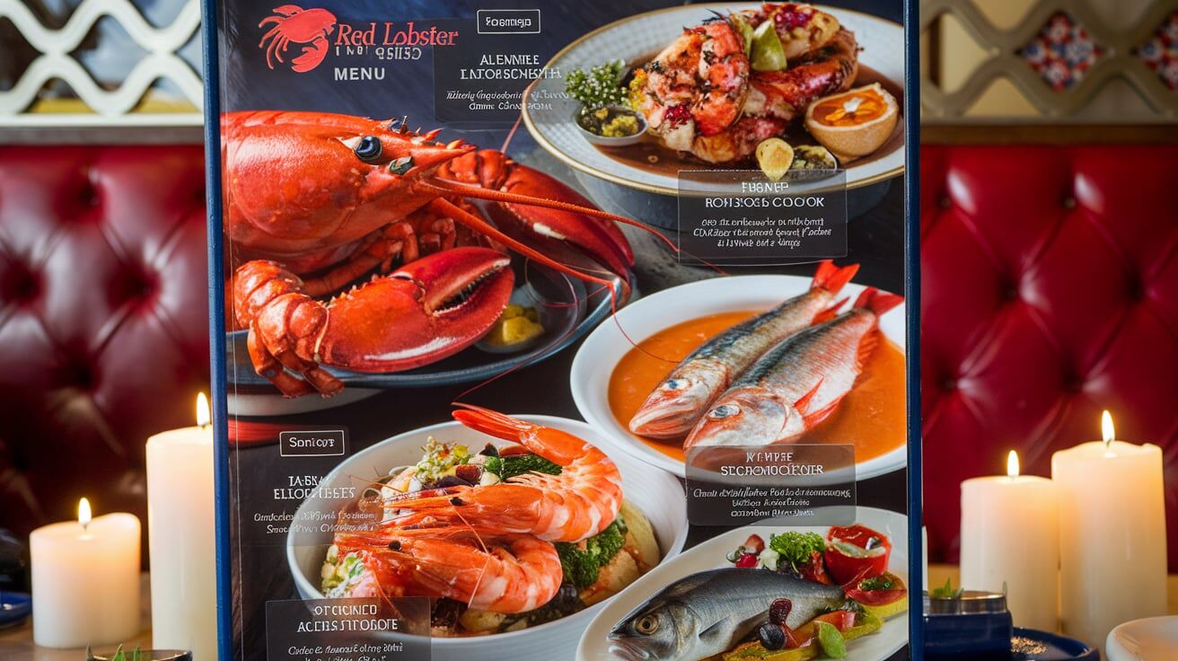 Red Lobster Dinner Menu with Prices 2025