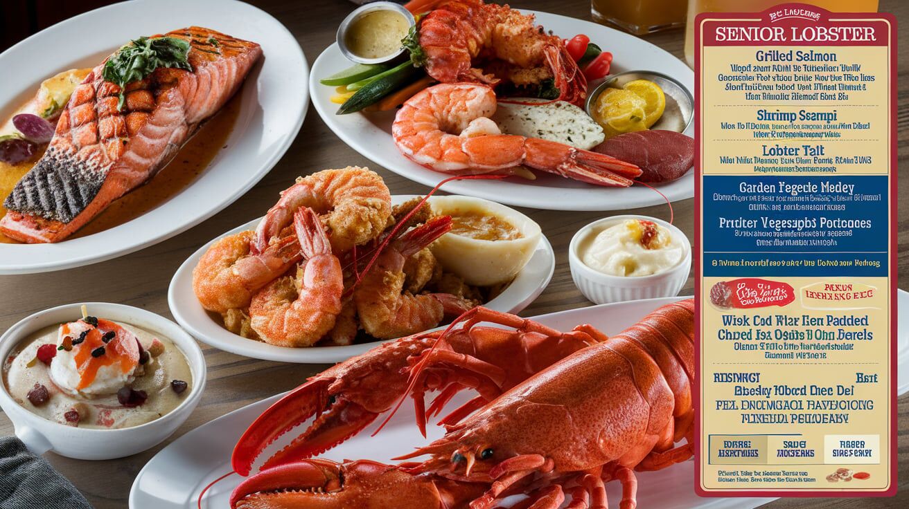 Red Lobster Senior Menu With Prices & Discount